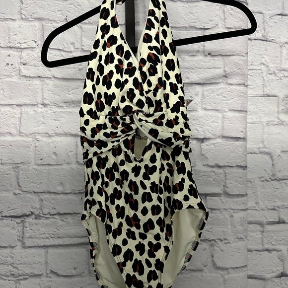 kate spade | Swim | Kate Spade Animal Print Onepiece Swimsuit Nwt ...